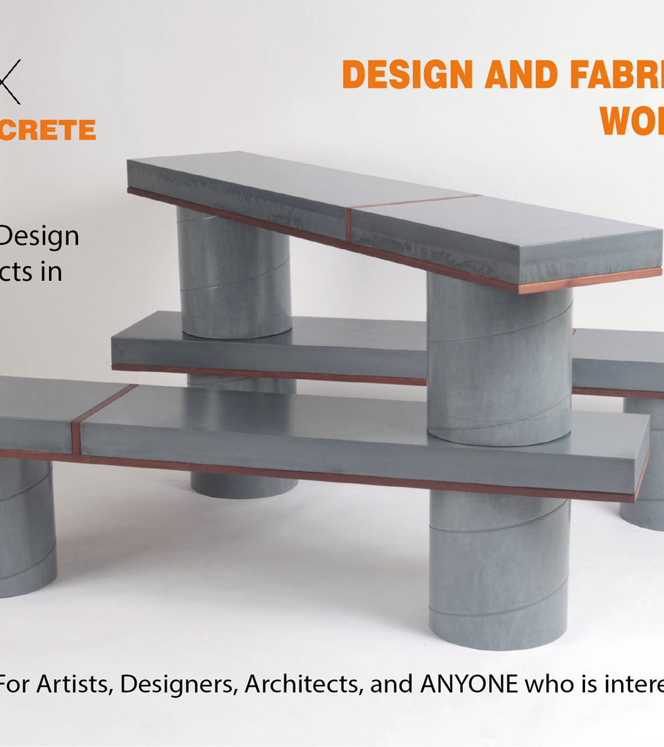 Concrete Design and Fabrication Workshop - In-Person - March 24-26 202