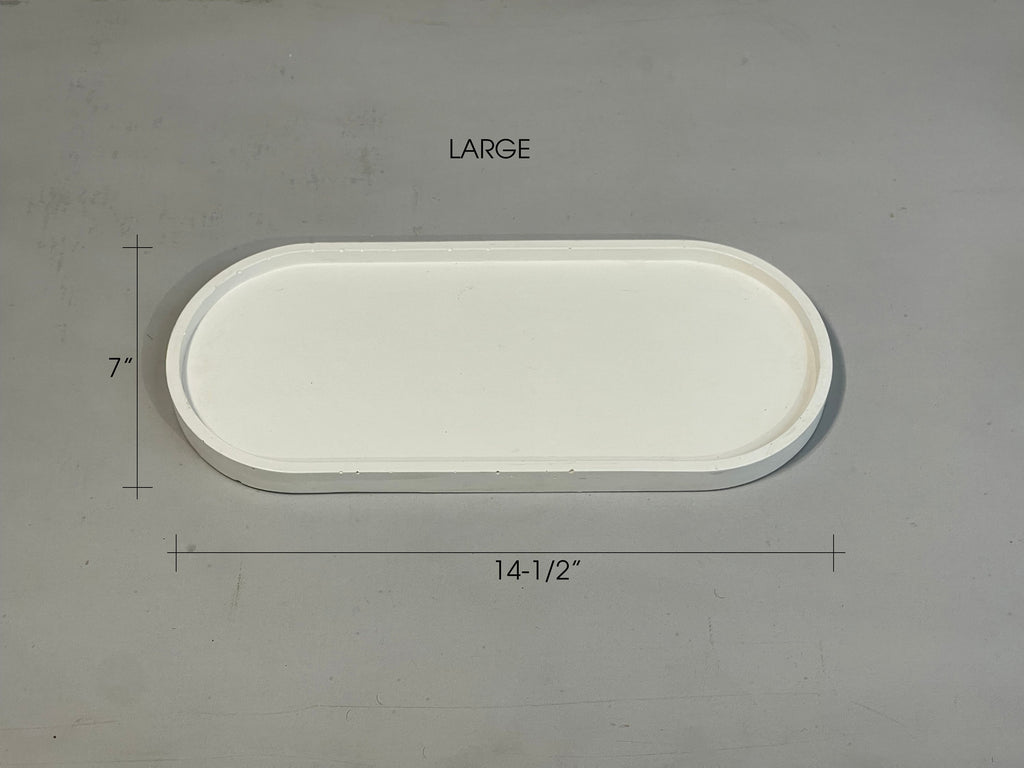 Modern Concrete Tray, Geometric Shape, valet tray, rolling tray, anniv