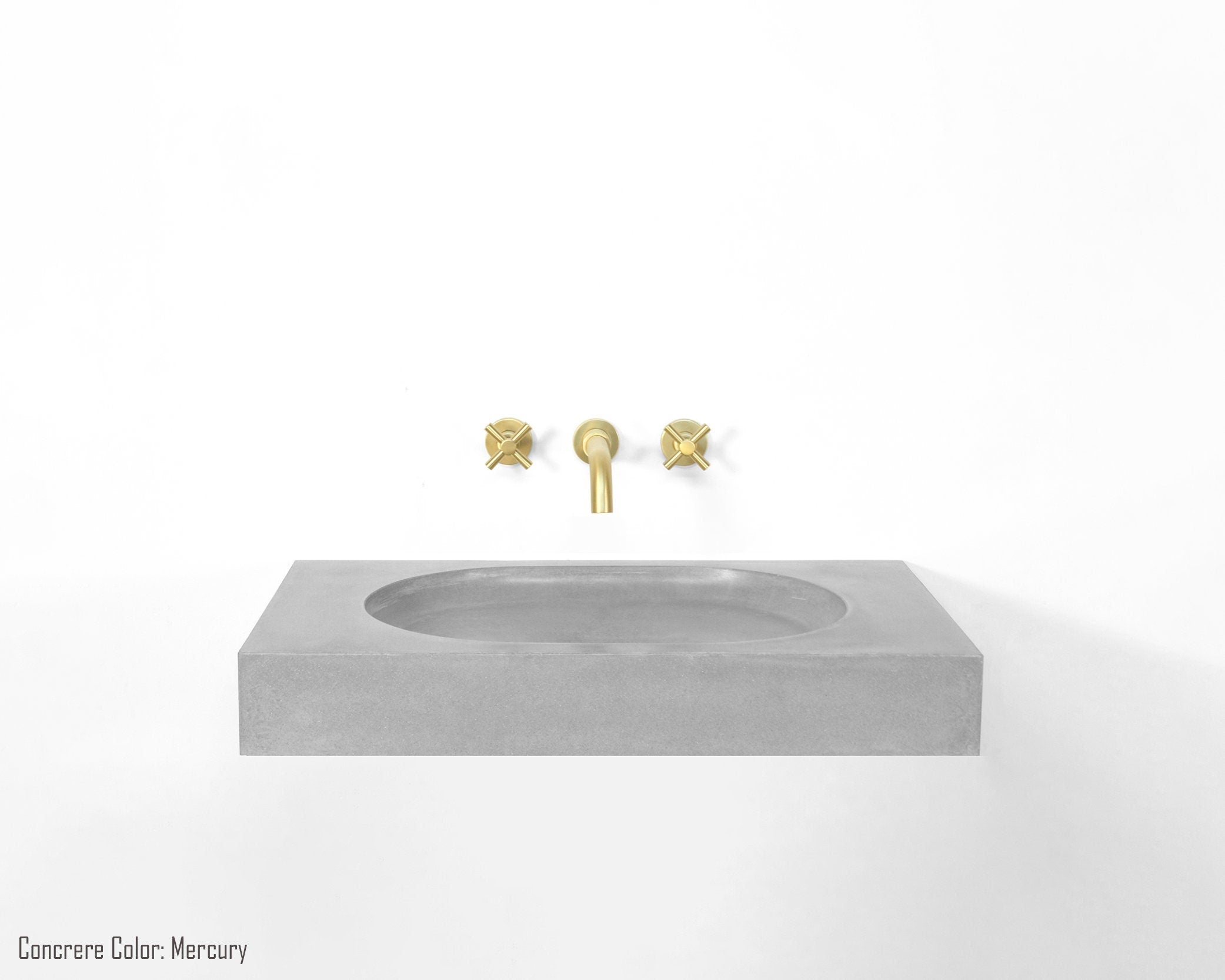 Floating & Concrete Sink - Vertex Concrete